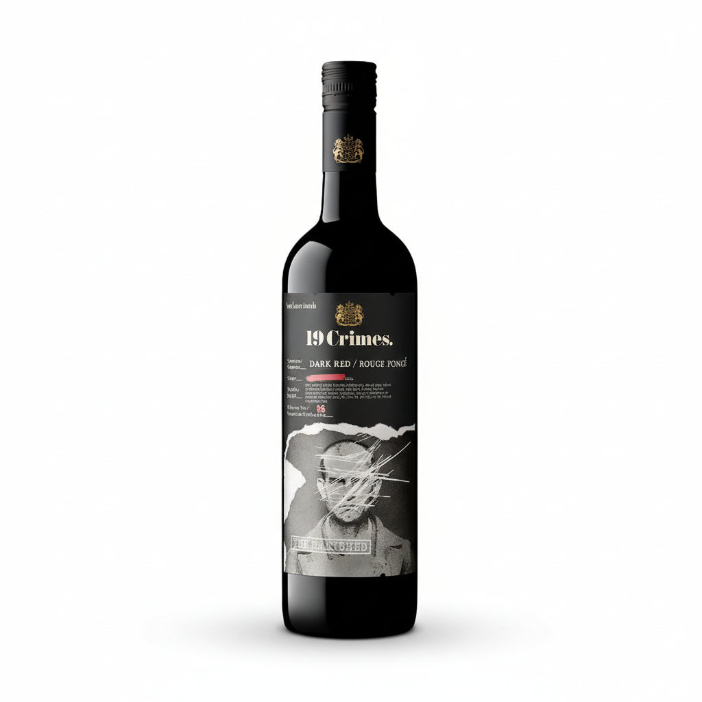 19 Crimes Dark Red