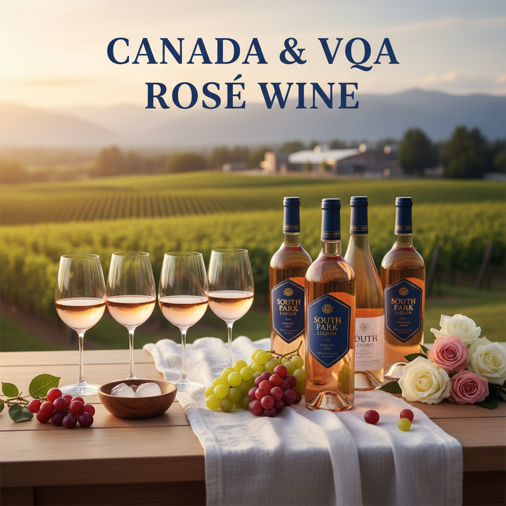 Canada & VQA Rosé Wine | Buy Canadian Rosé Online – South Park Liquor