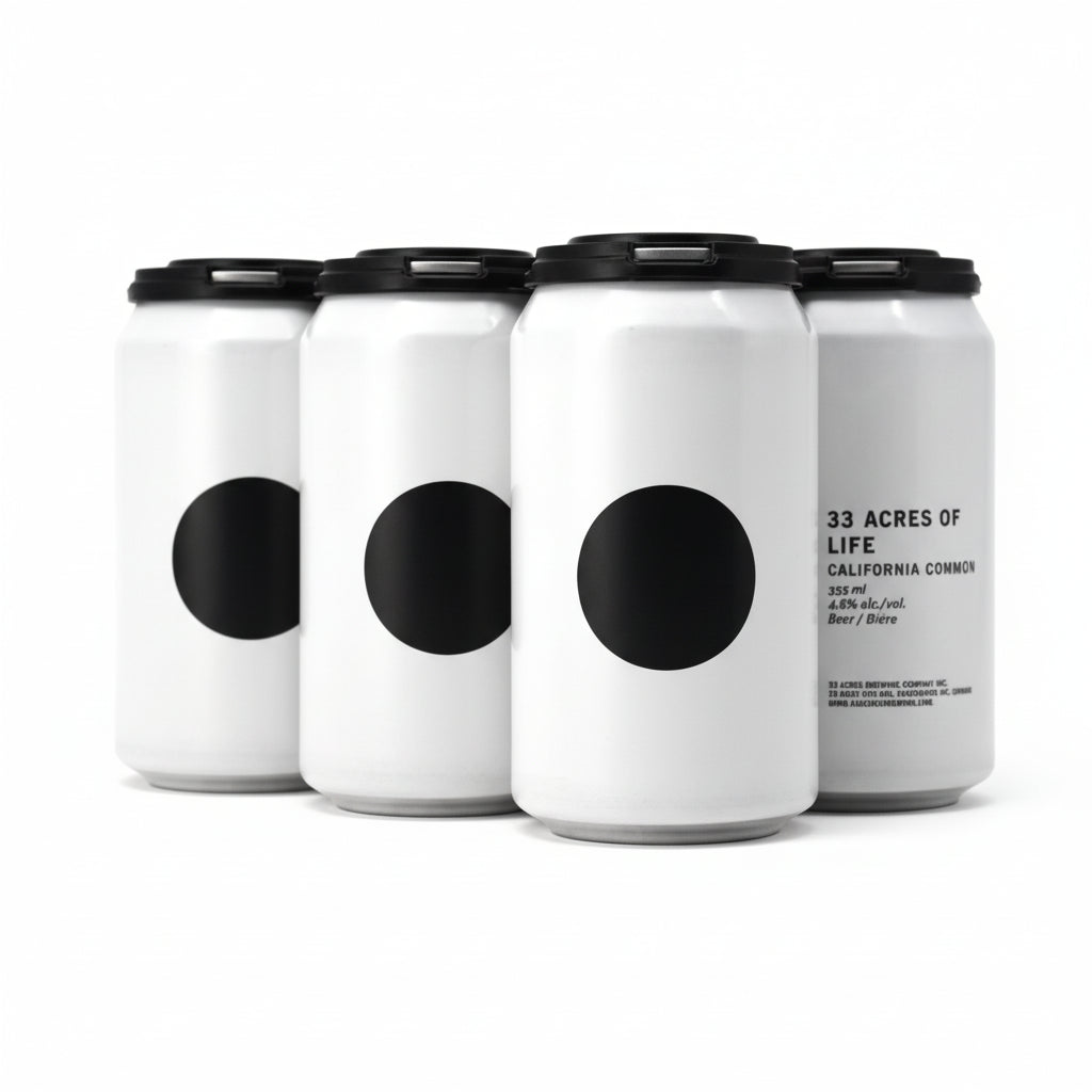 33 Acres of Life California Common 6 Pack Cans – South Park Liquor