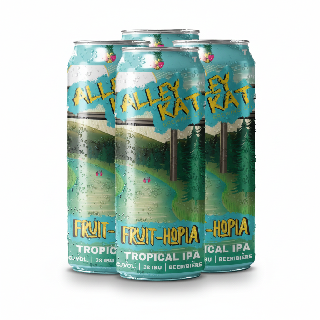 Alley Kat Brewing Fruit Hopia Tropical Ipa 4 Pack Cans – South Park Liquor
