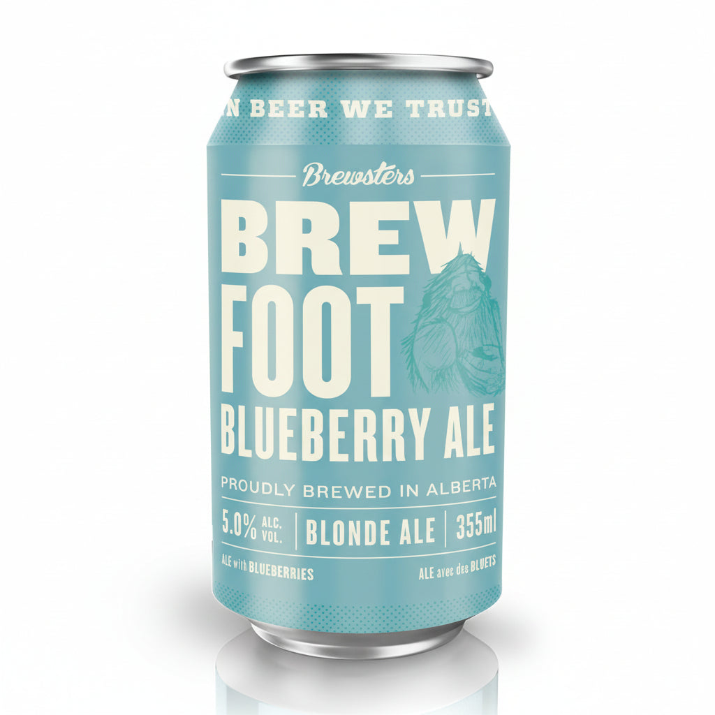 Brewsters Brewing Brewfoot Blueberry Ale 6 Pack Cans – South Park Liquor