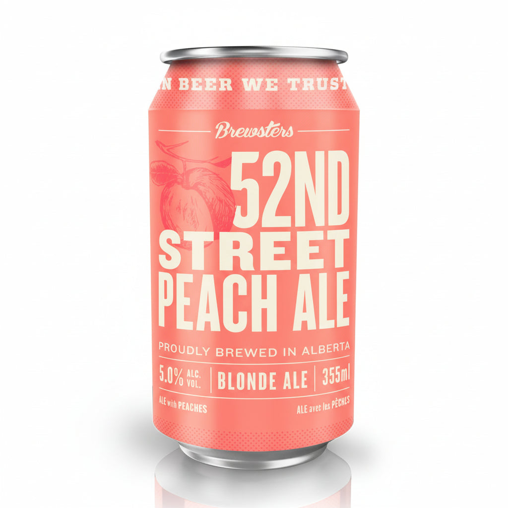 Brewsters 52ND Street Peach Ale – South Park Liquor