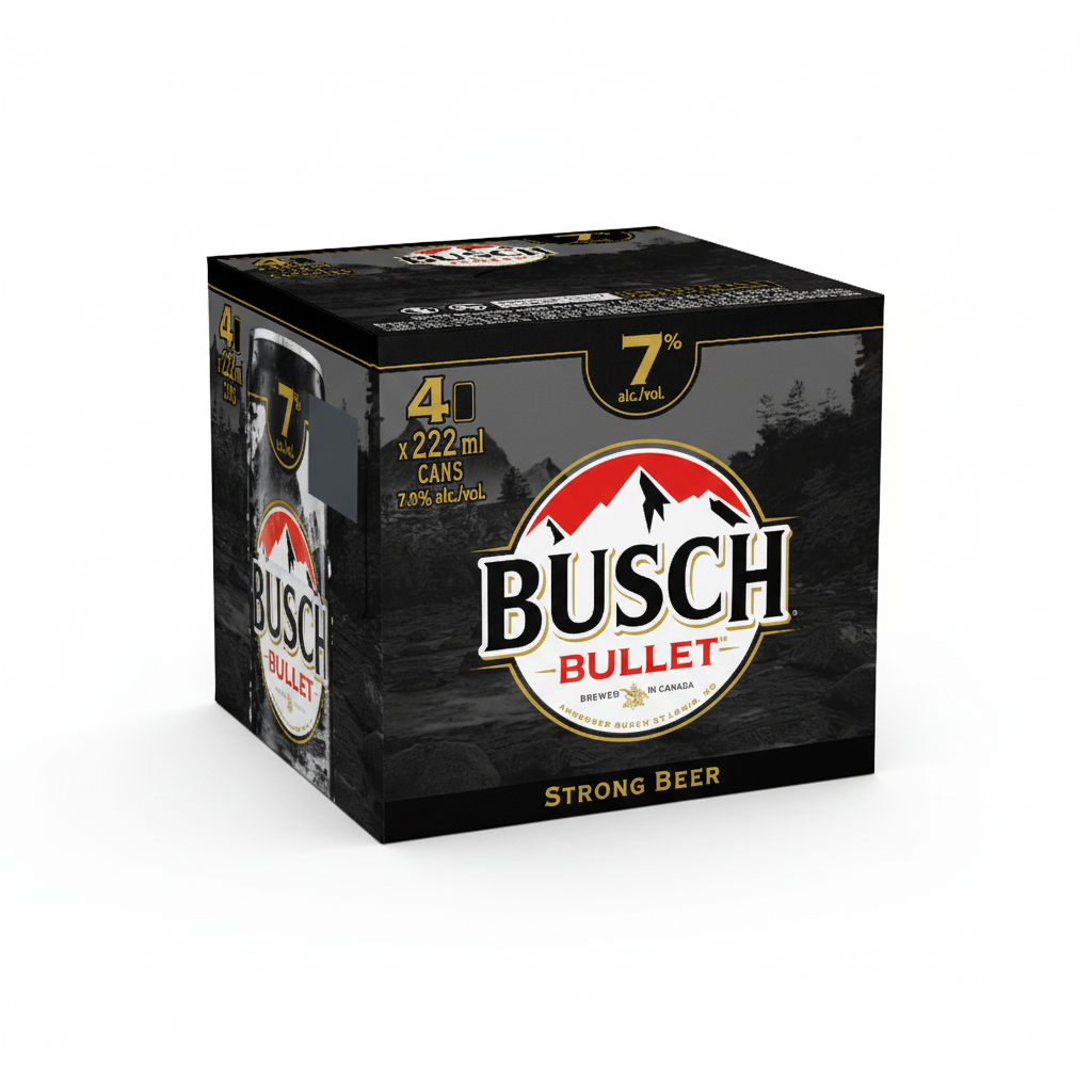 Busch Bullet 4 Pack Cans – South Park Liquor