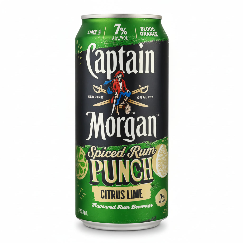 Captain Morgan Spiced Rum Punch Citrus 6 Pack Cans – South Park Liquor