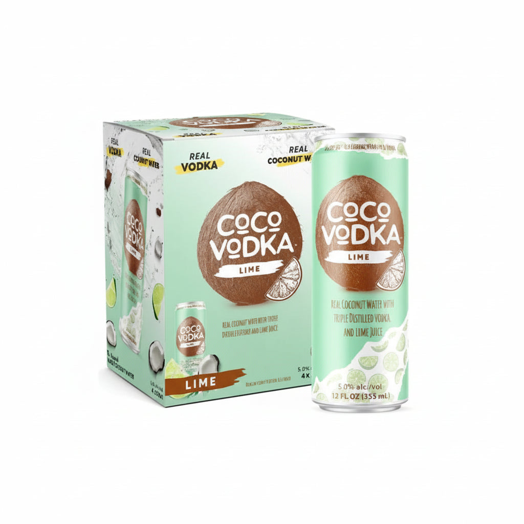 CoCo Vodka Lime 4 Pack Cans – South Park Liquor
