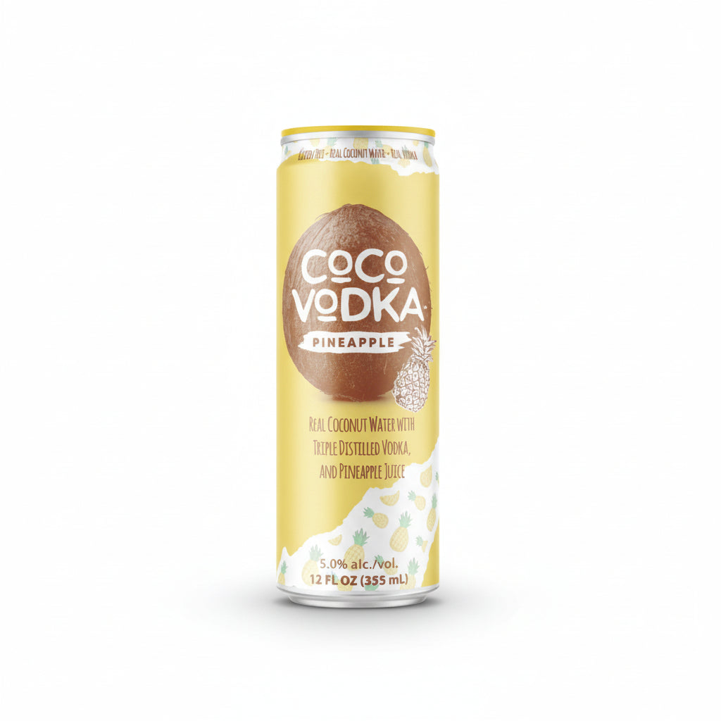 CoCo Vodka Pineapple 4 Pack Cans – South Park Liquor