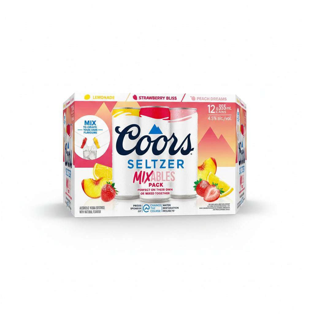 Coors Seltzer Mixables 12 Pack Cans – South Park Liquor