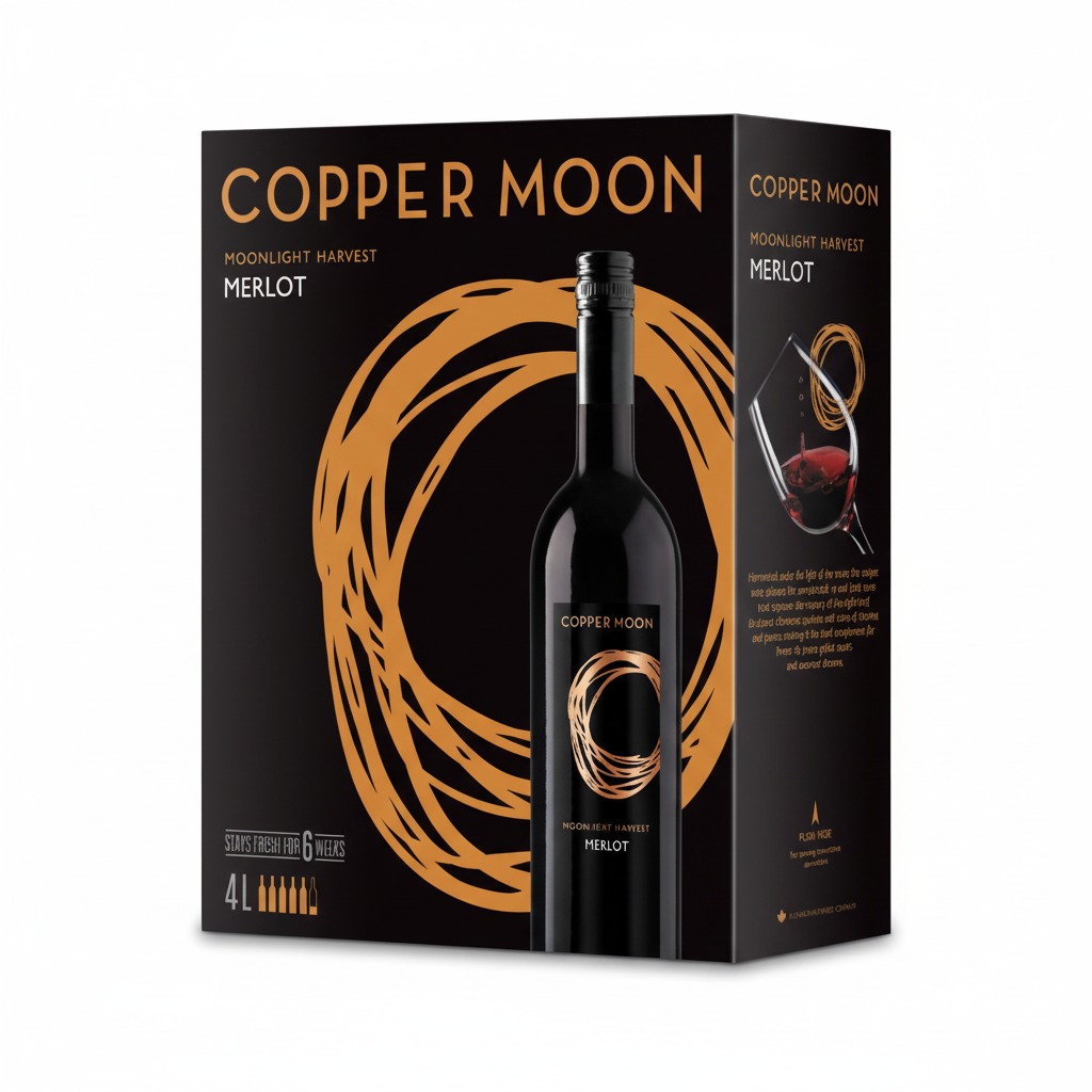 Copper Moon Merlot 4 L Bag in Box – South Park Liquor