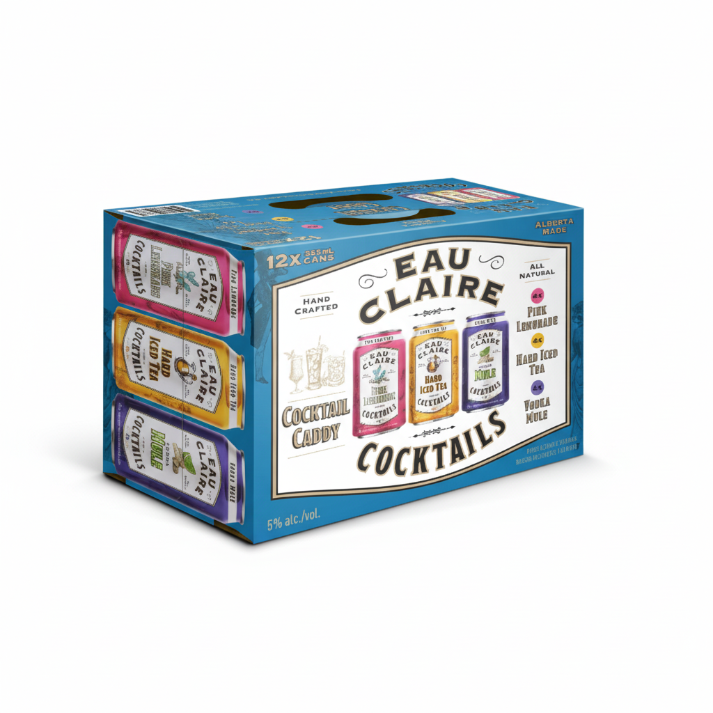 Eau Claire Cocktail Caddy Mixer 12 Pack Cans – South Park Liquor