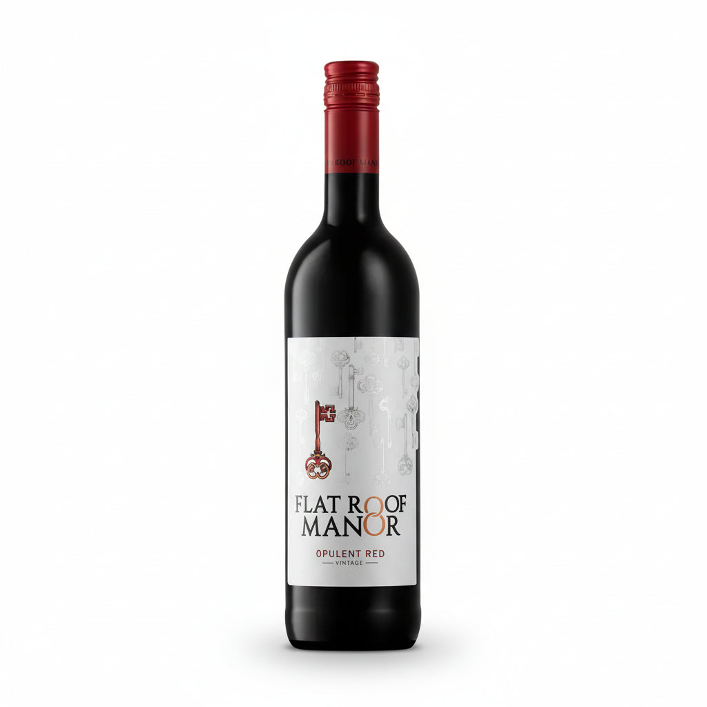 Flat Roof Manor Opulent Red 750 mL – South Park Liquor