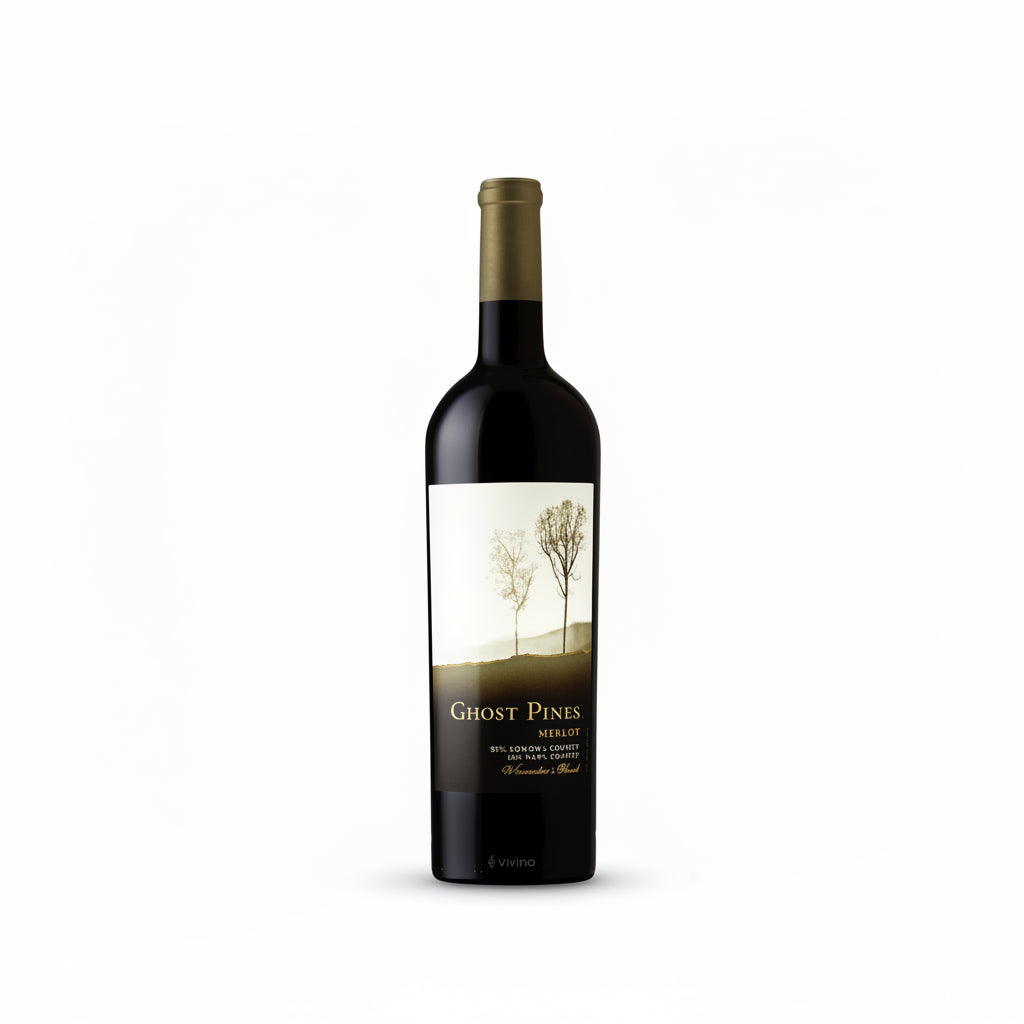 Ghost Pines Merlot 2019 750 mL – South Park Liquor