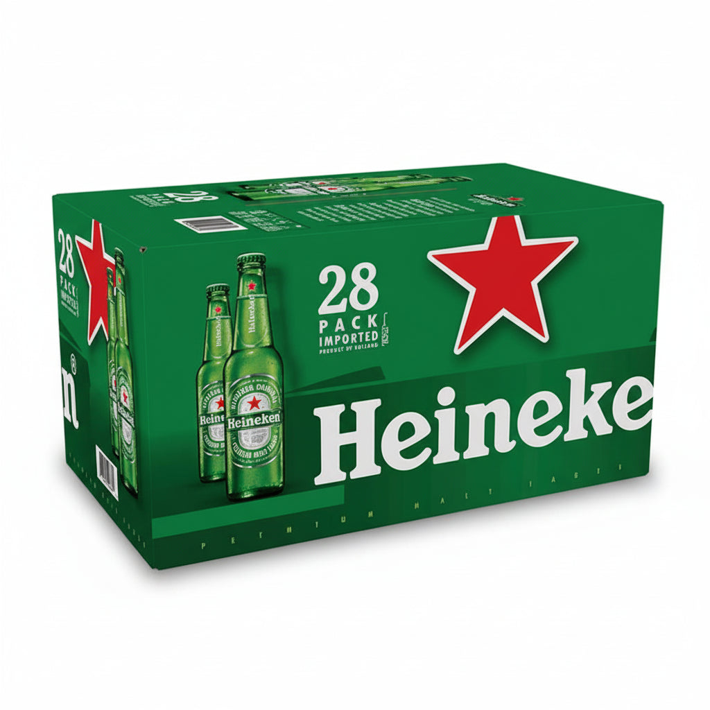 Heineken Lager 28 Pack Bottles – South Park Liquor