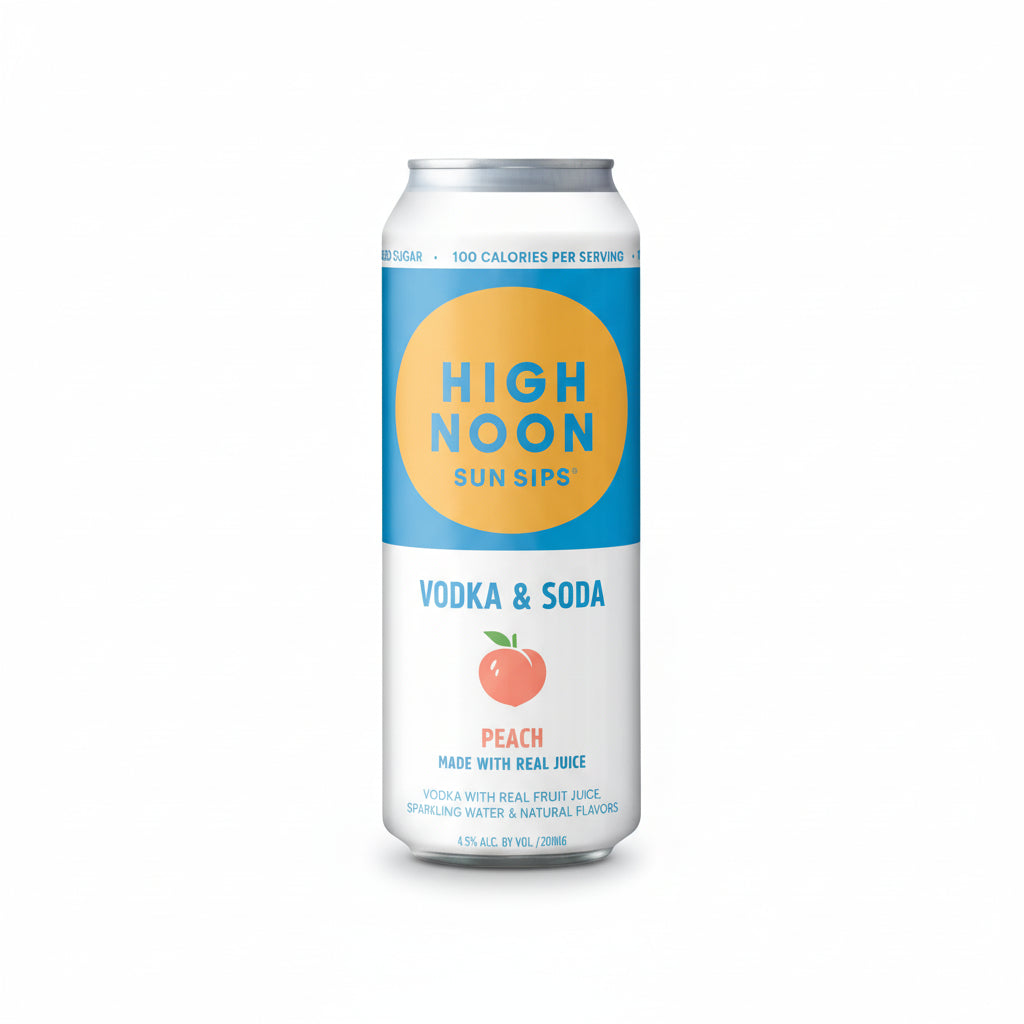 High Noon Peach 4 Pack Cans – South Park Liquor