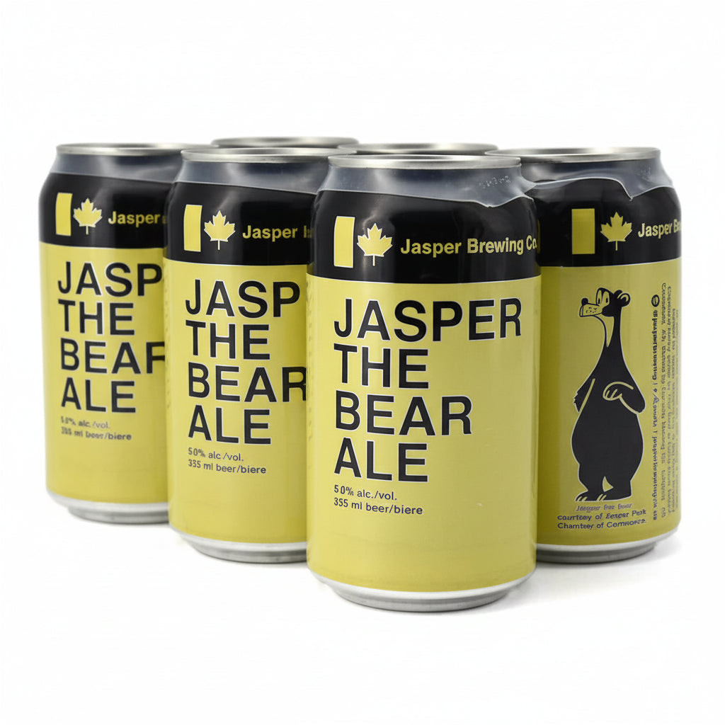 Jasper Brewing The Bear Ale 6 Pack Cans – South Park Liquor