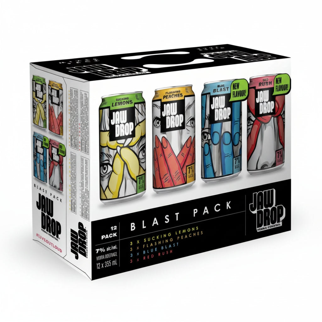 Jaw Drop Blast 12 Pack Cans – South Park Liquor