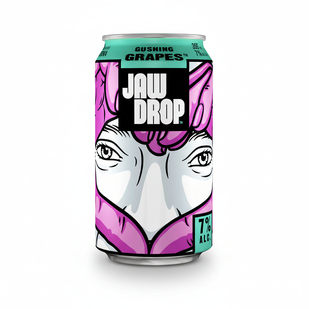 Jaw Drop Gushing Grapes 6 Pack Cans – South Park Liquor