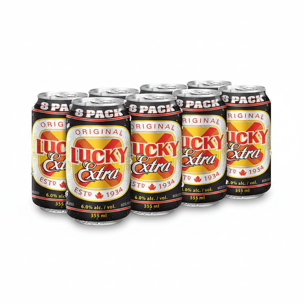 Lucky Extra 8 Pack Cans – South Park Liquor