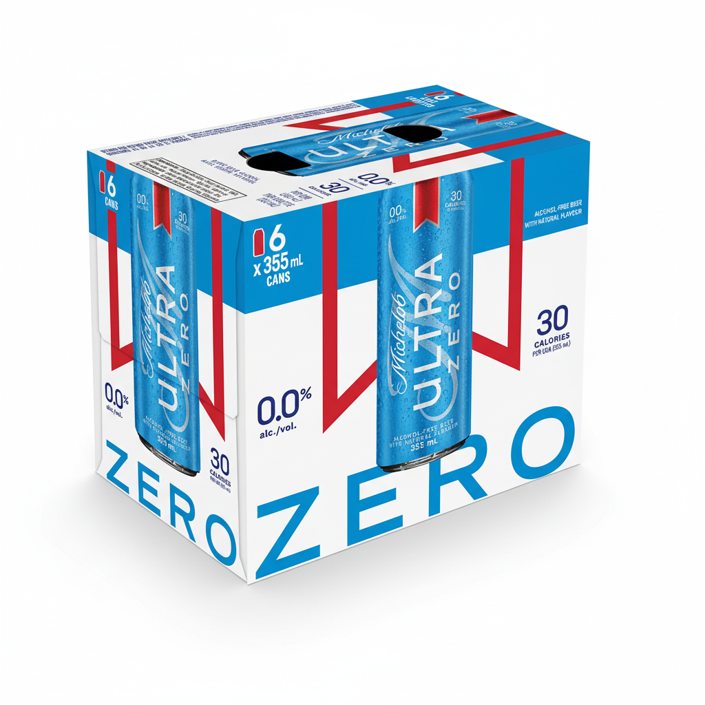 Michelob Ultra Zero 6 Pack Cans – South Park Liquor