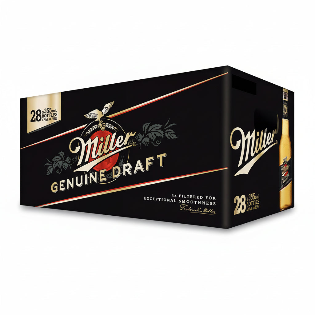 Miller Genuine Draft 28 Pack Bottles – South Park Liquor