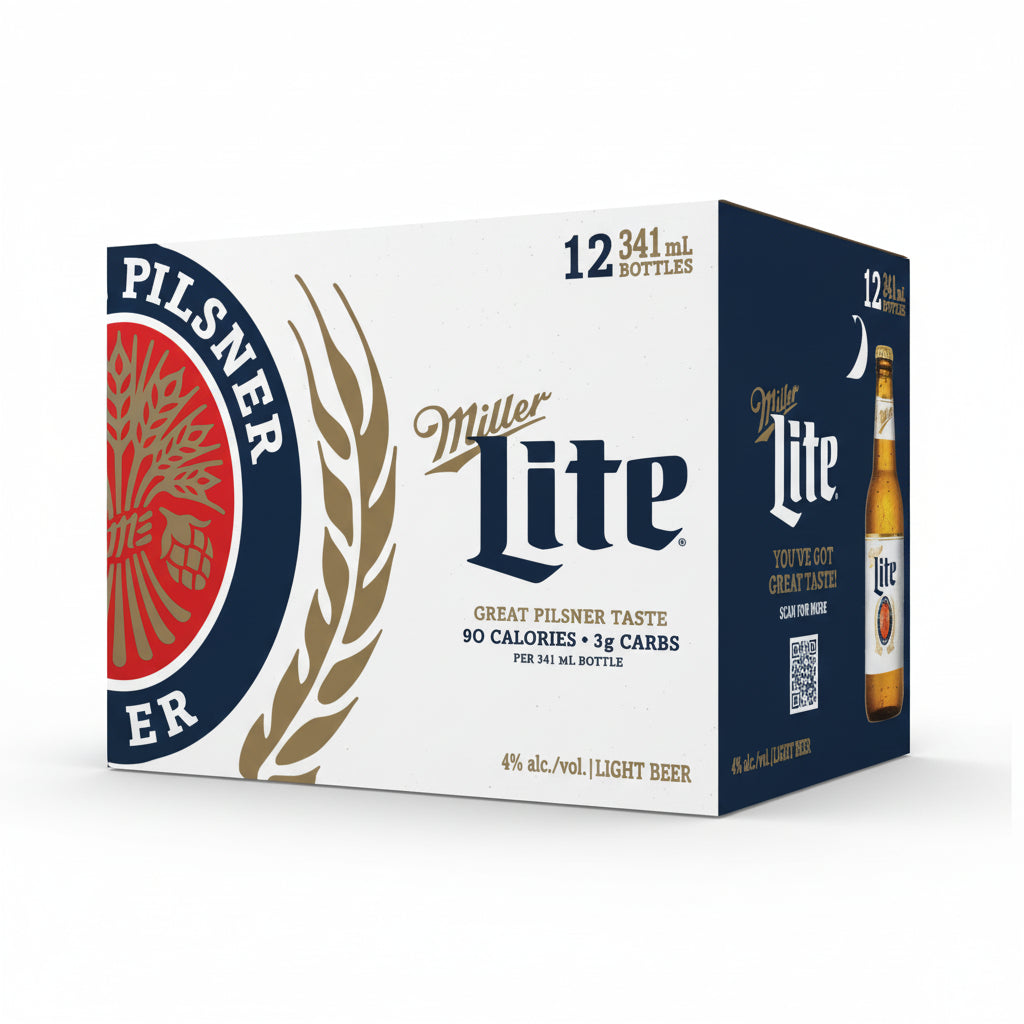 Miller Lite 12 Pack Bottles – South Park Liquor