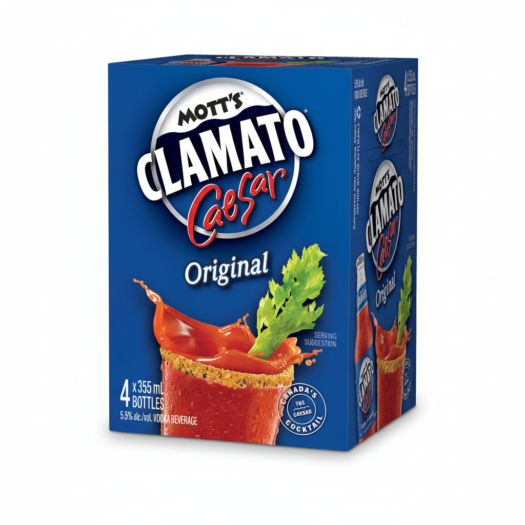 Mott's Clamato Caesar Original 4 Pack Bottles – South Park Liquor