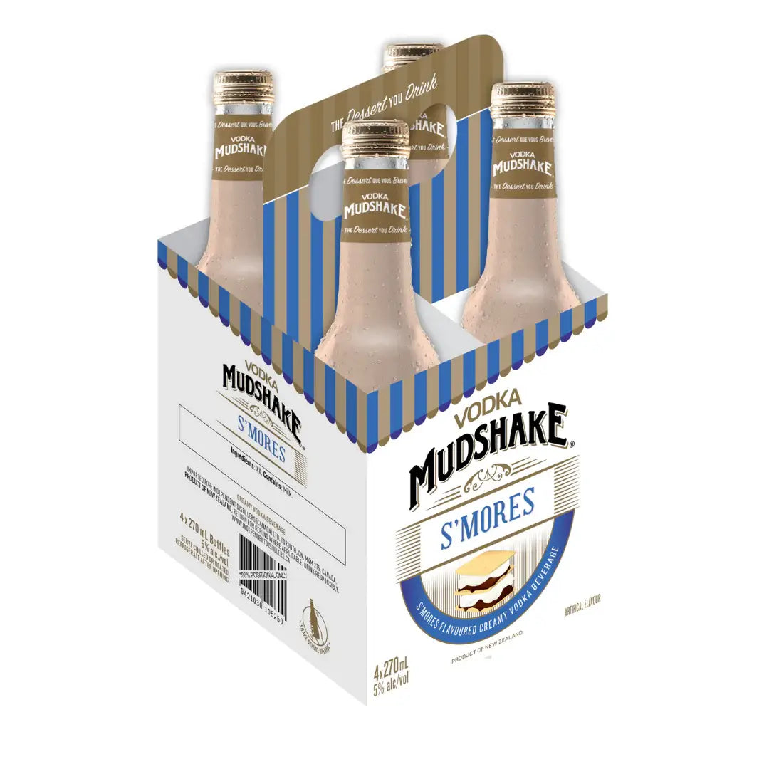 Mudshake S'Mores,Mudshake S’mores 4 Pack Bottles – South Park Liquor