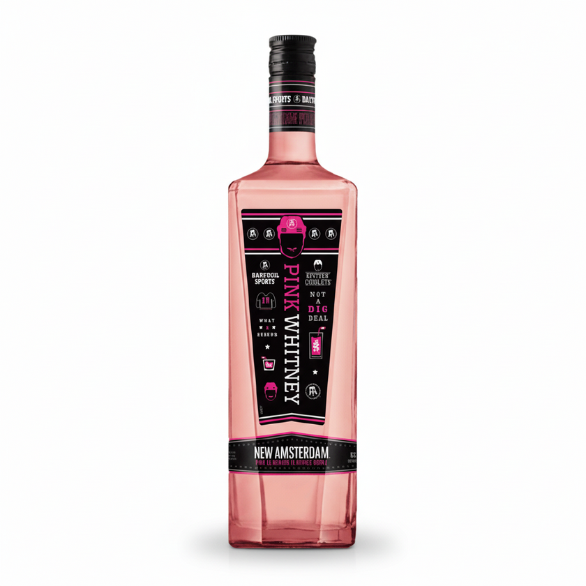 New Amsterdam Pink Whitney Vodka 750 mL – South Park Liquor