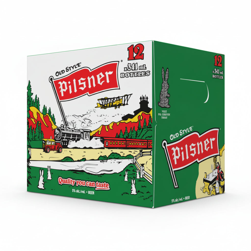Old Style Pilsner 12 Pack Bottles – South Park Liquor