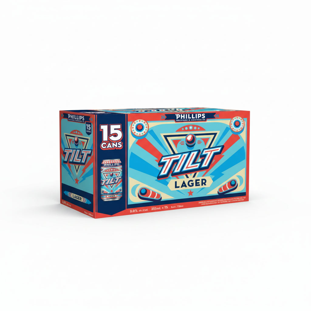 Phillips Brewing Tilt Lager 15 Pack Cans – South Park Liquor