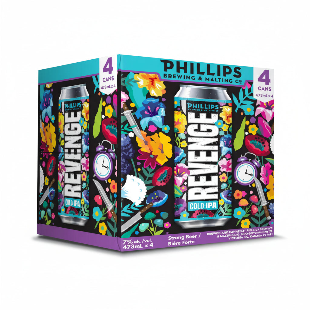Phillips Revenge Cold IPA 4 Pack Cans – South Park Liquor