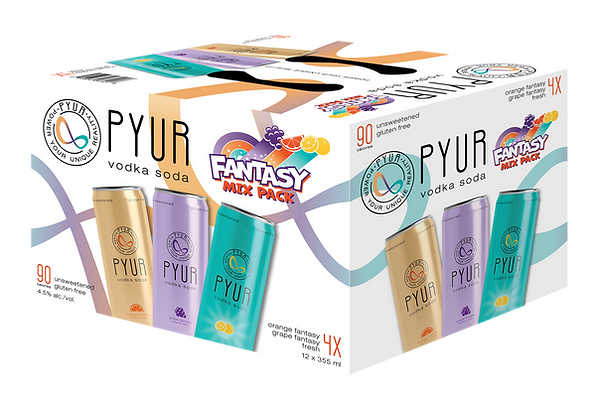 Pyur Vodka Soda Fantasy Mixer 12 Pack Cans – South Park Liquor