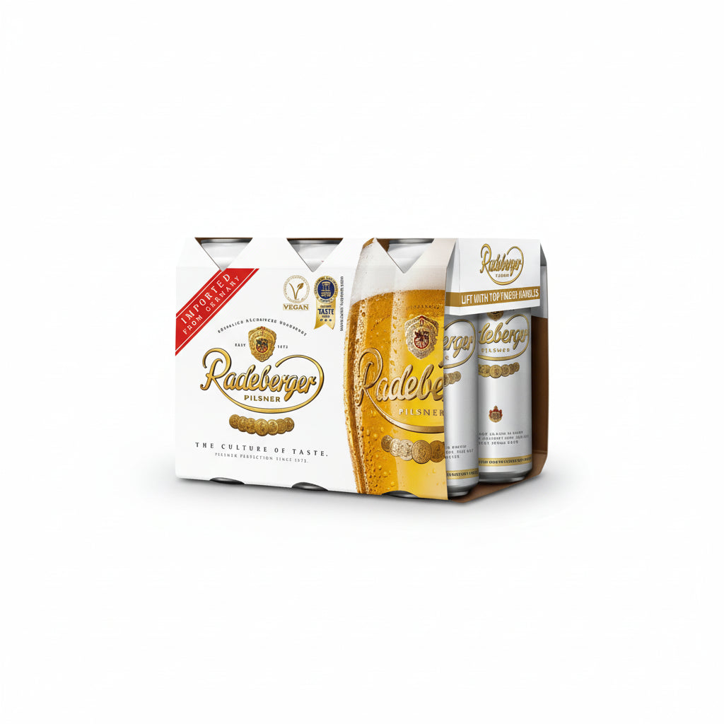Radeberger Pilsner 6 Pack Cans – South Park Liquor