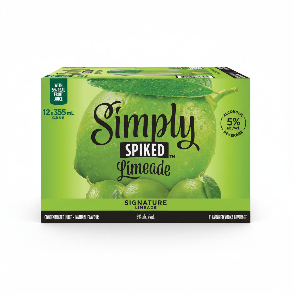 Simply Siked Limeade 12 Pack Cans – South Park Liquor