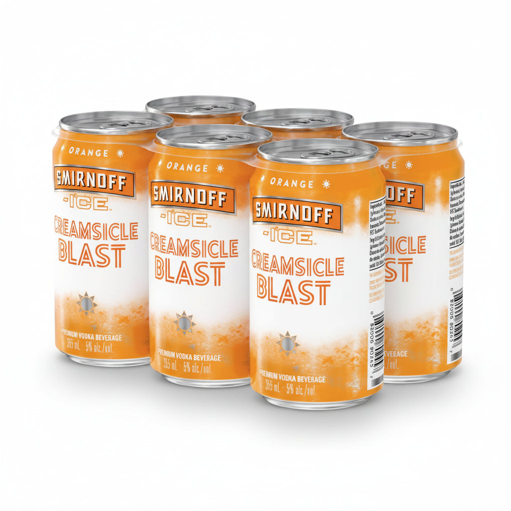 Smirnoff Ice Orange Creamsicle Blast 6 Pack Cans – South Park Liquor