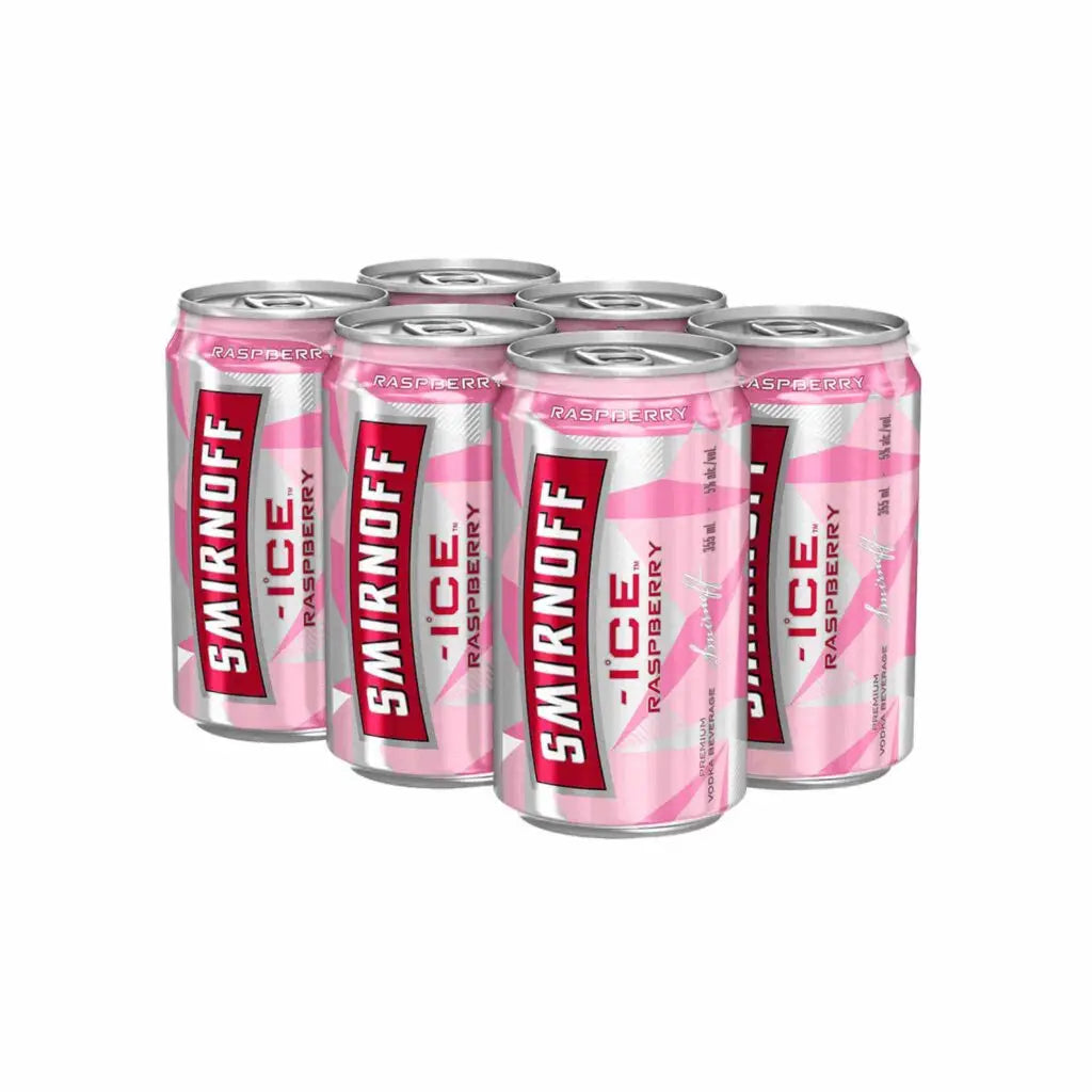 Smirnoff Ice Raspberry 6 Pack Cans – South Park Liquor