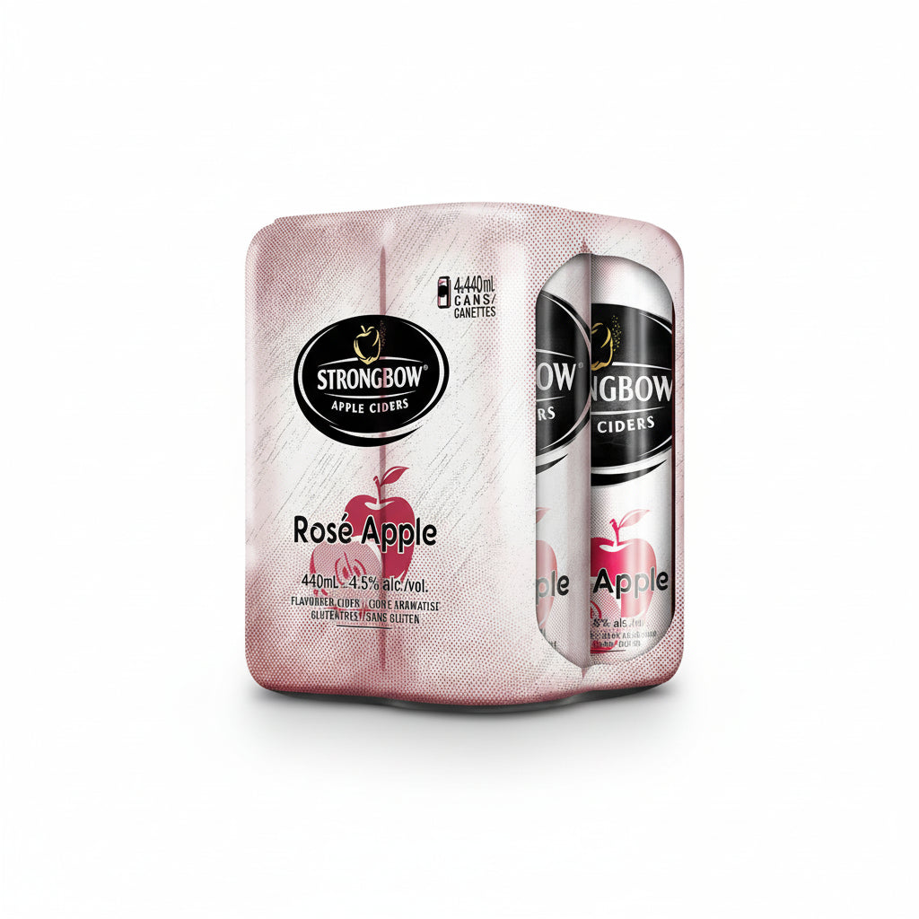 Strongbow Rose Apple Cider 4 Pack Cans – South Park Liquor
