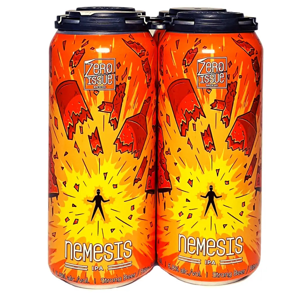 Zero Brewing Issue Nemesis Zero Coast IPA 4 Pack Cans – South Park Liquor